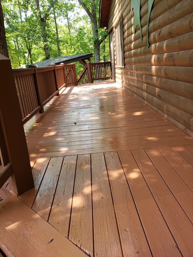 Deck Staining in Blue Ridge, GA | Lopez Painting